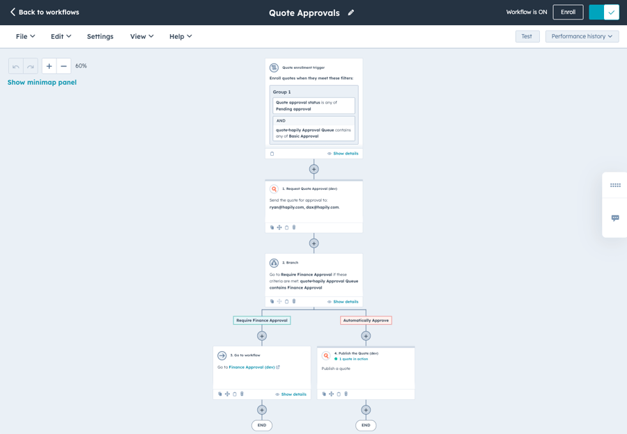 How do I Create a Quote Approval Process with quote•hapily