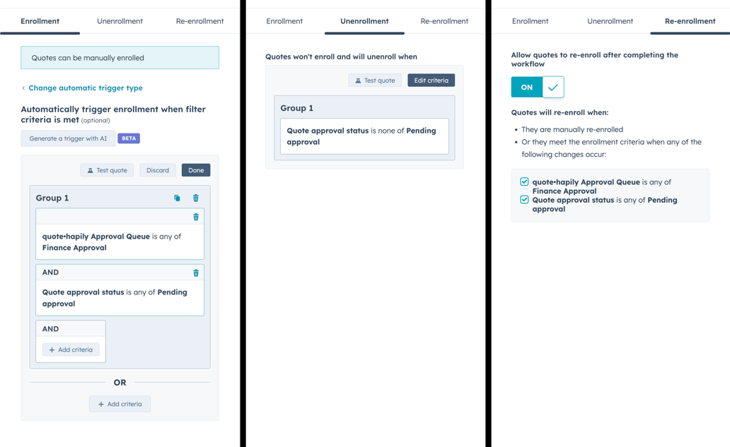 How do I Create a Quote Approval Process with quote•hapily